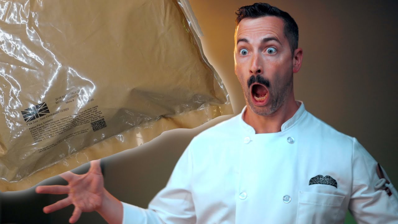 US Soldier Tries a British Ration for the first time ever! - YouTube