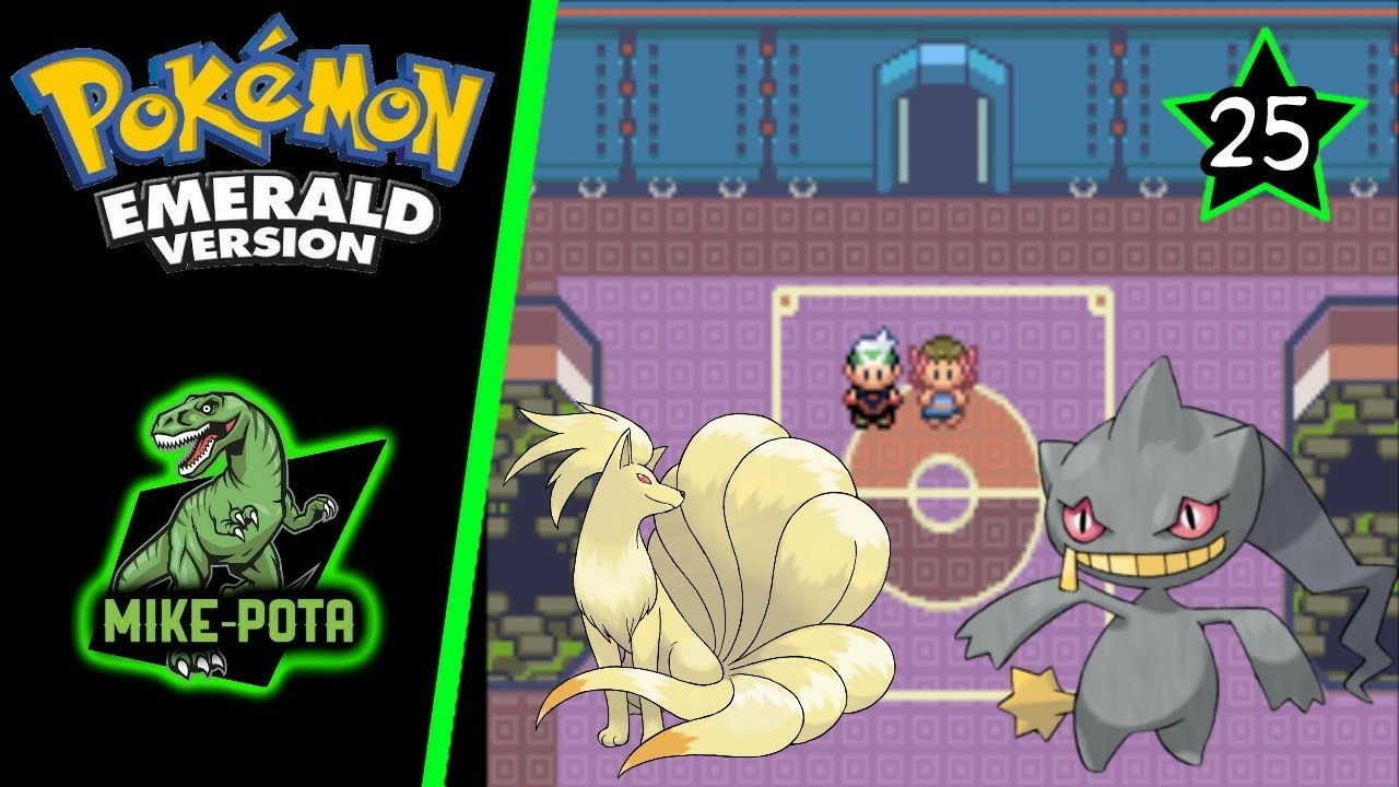 Pokemon Emerald Indoneisa -Pota vs Elite Four Phoebe -Part 25 - YouTube