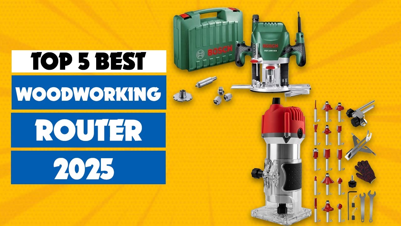 Top 5 Best Budget Wood Routers in 2025 | Best Woodworking Router for ...