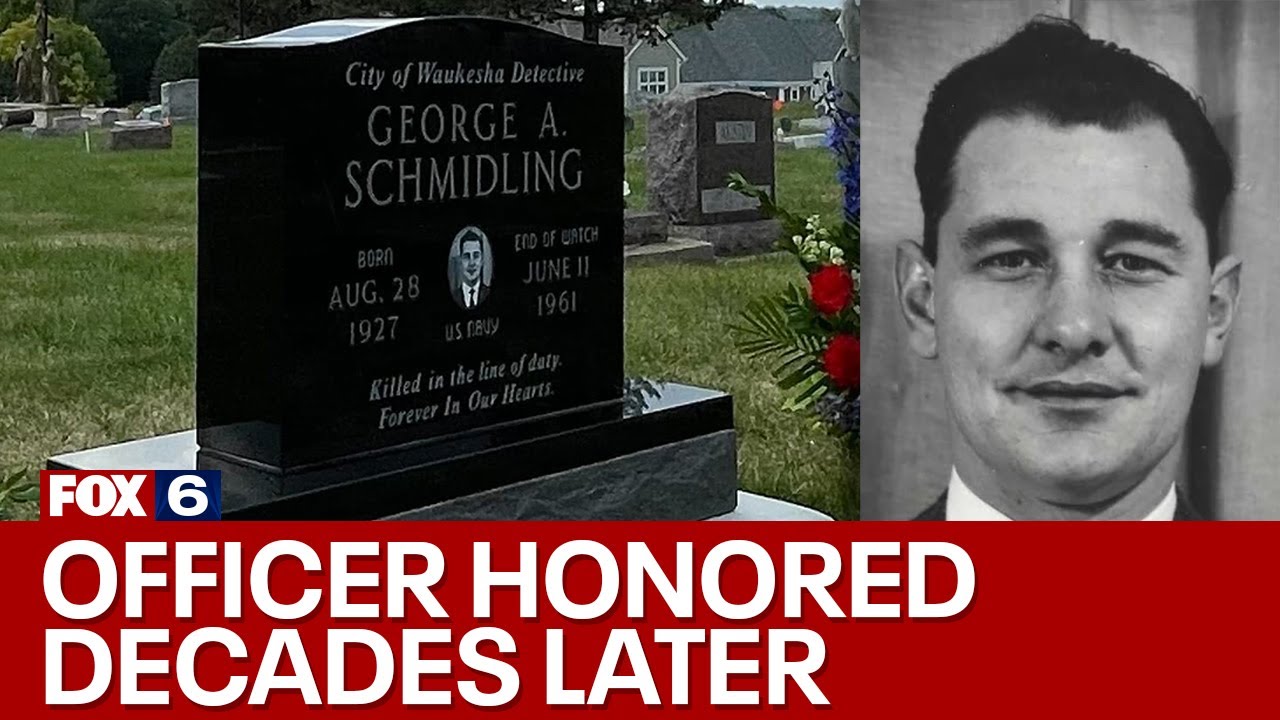Waukesha police detective killed in line of duty, honored with ...
