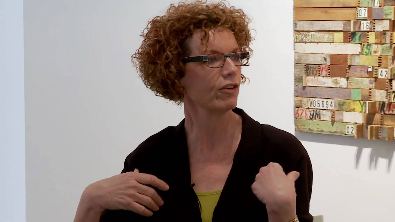Laurie Frick discusses installation at Edward Cella (HD) - YouTube