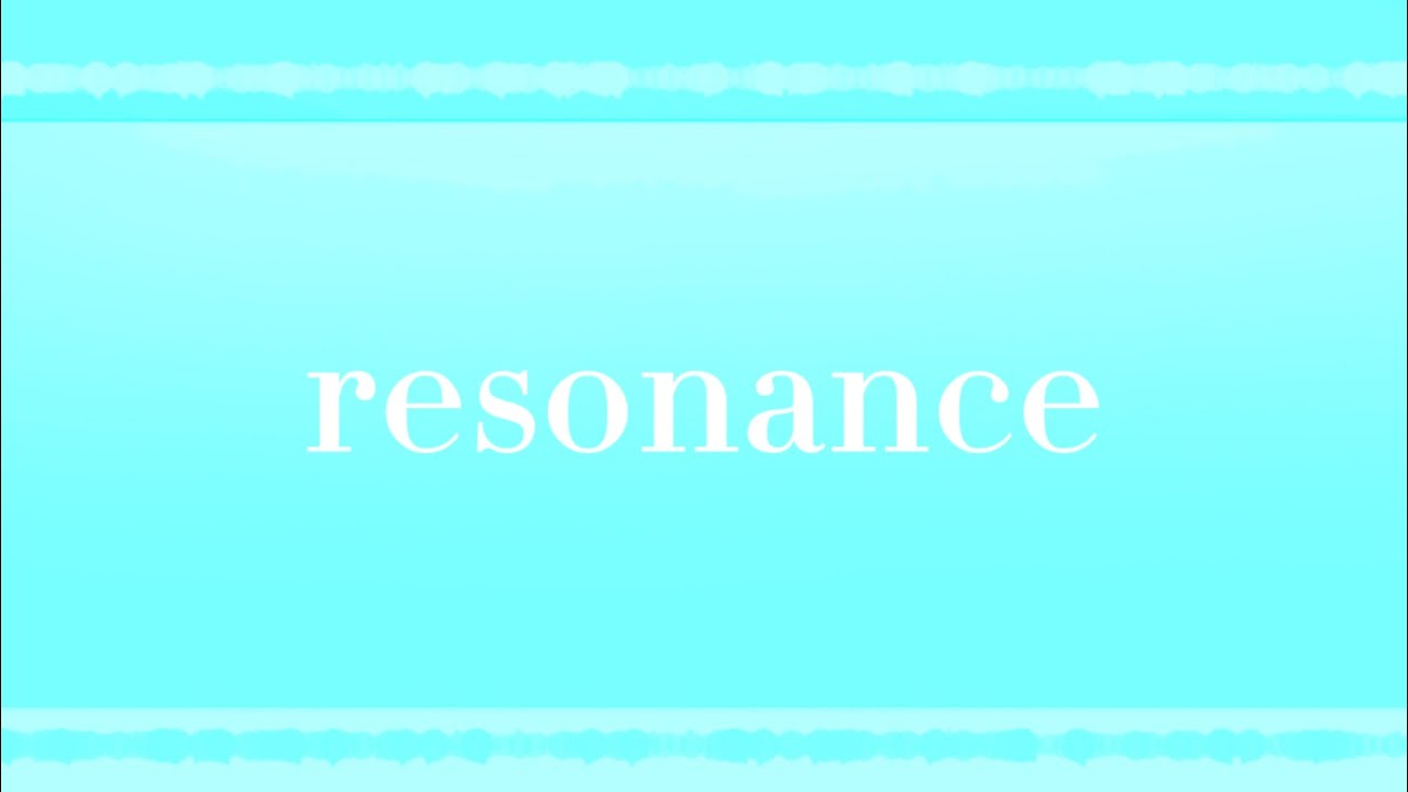 resonance / animation meme - YouTube