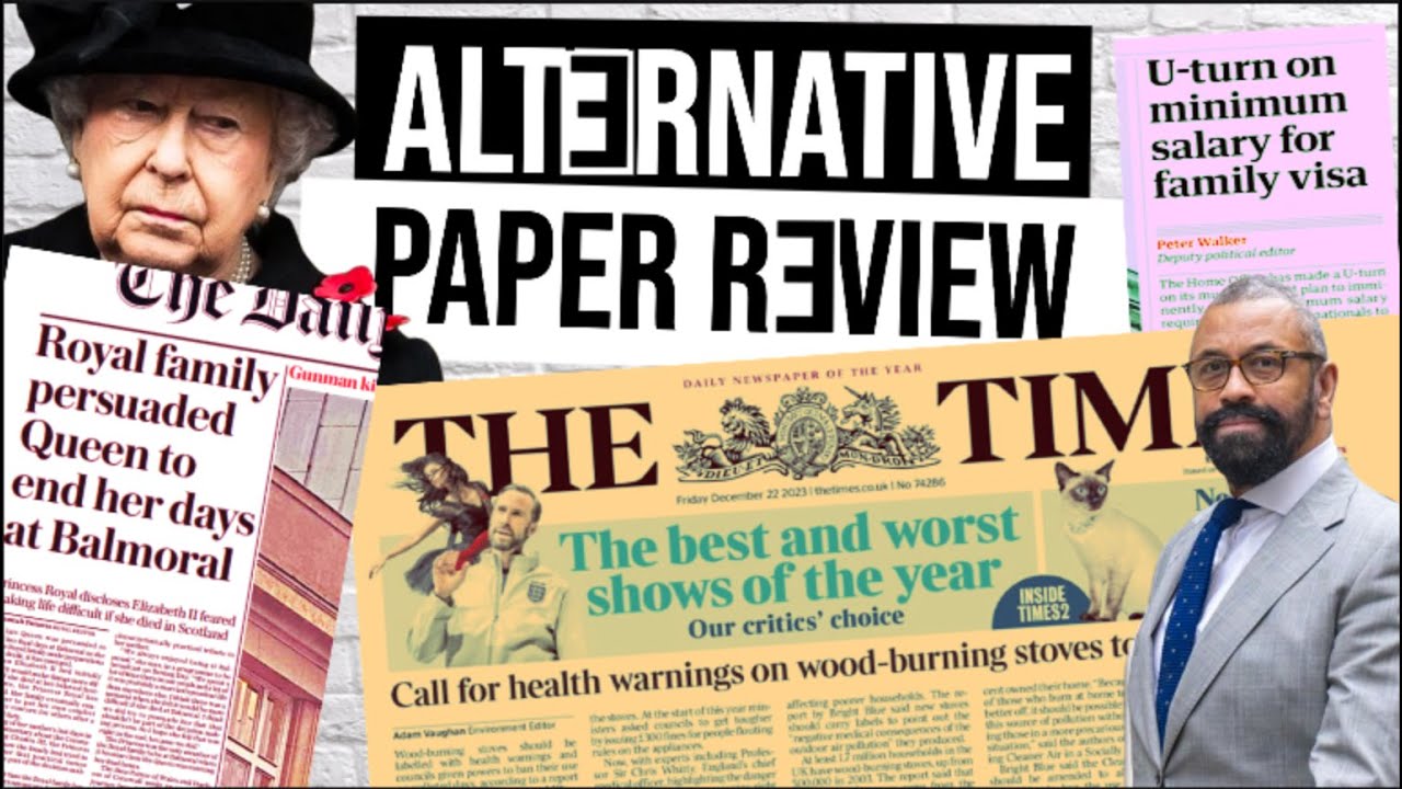 Alternative Paper Review - Fri 22/12/23 - YouTube