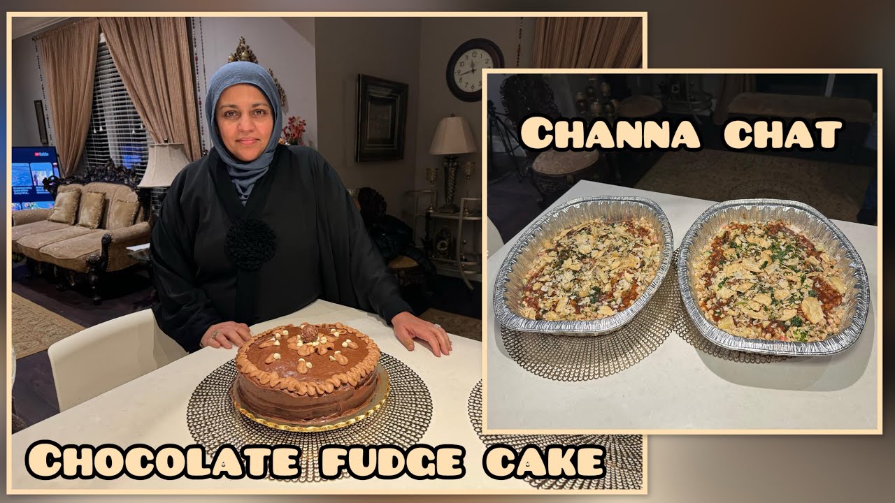 Pakistani Street Food Style Channa Chaat | Chocolate Fudge Cake ...