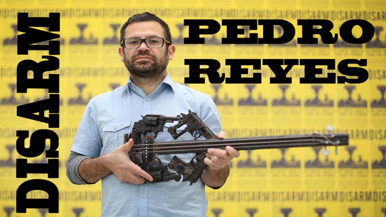 Turning Guns into Music - The Thing About...Pedro Reyes - YouTube