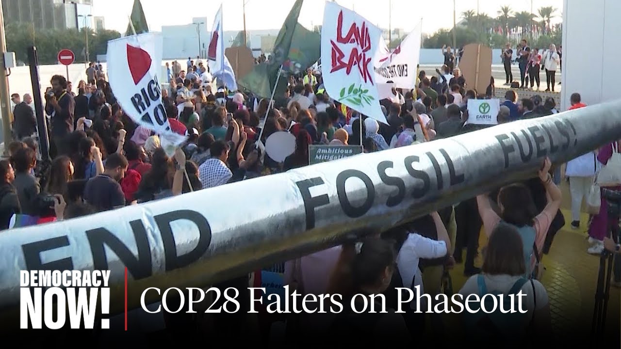 Climate Activists Outraged As Cop28 Draft Text Drops Call For Fossil