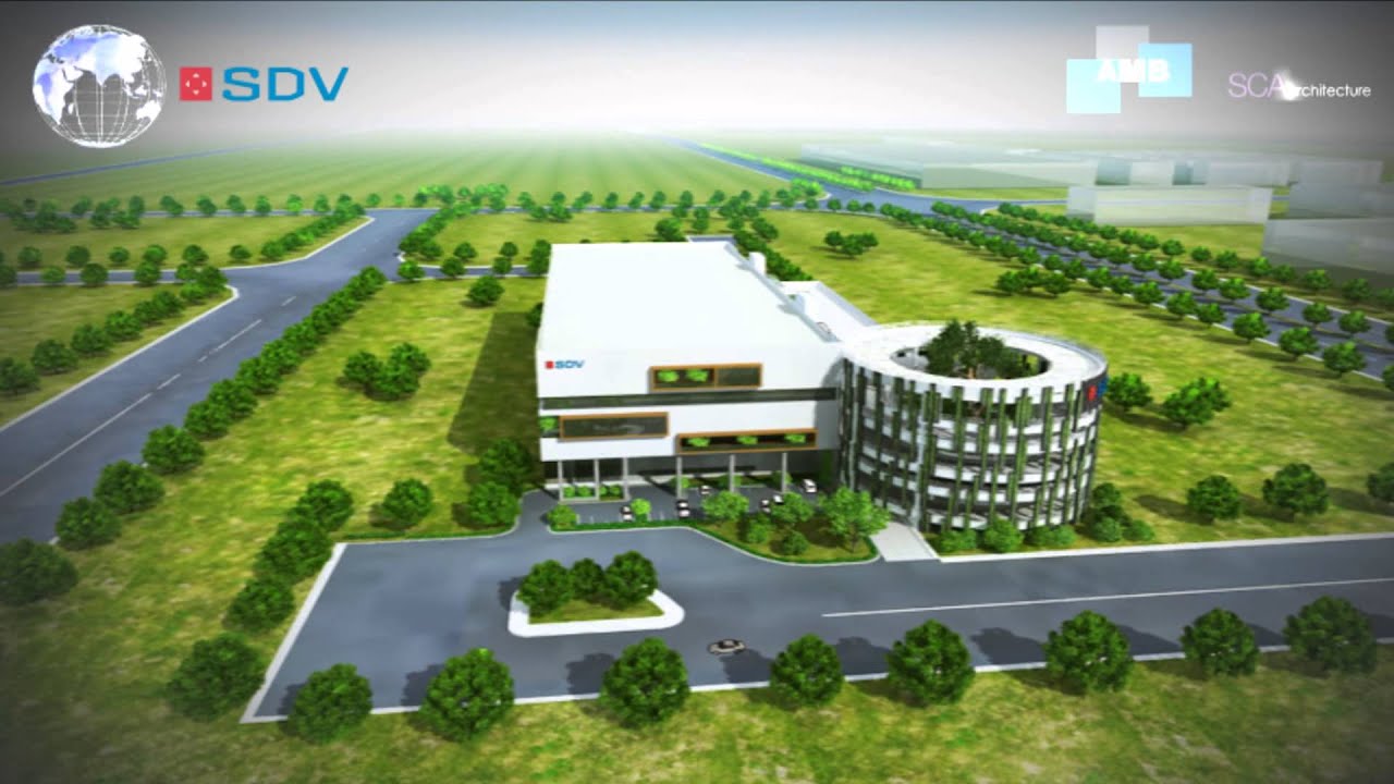 Exterior 3D Fly-through Animation Sample - YouTube