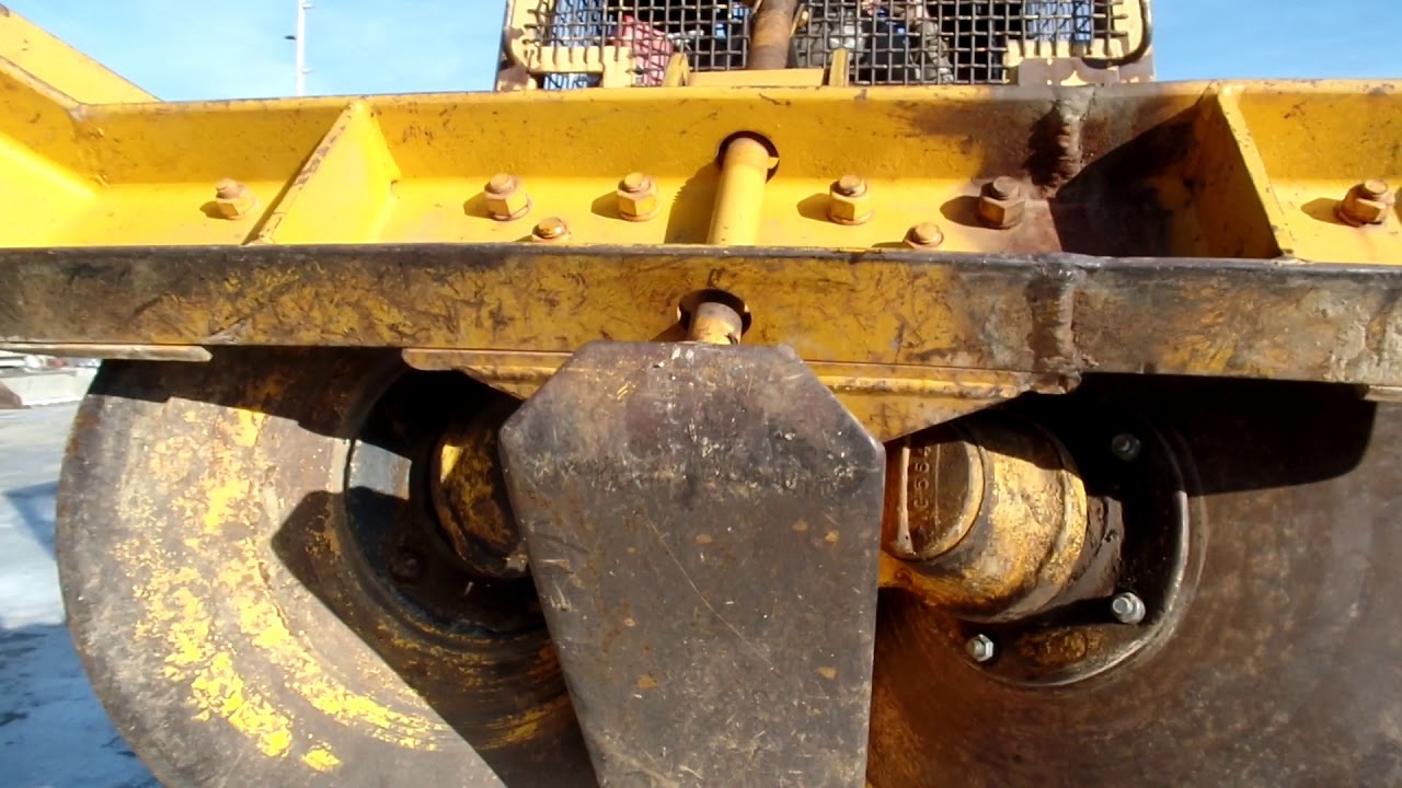 John Deere dozer fire plow 450g 550g 650g C&C Equipment - YouTube