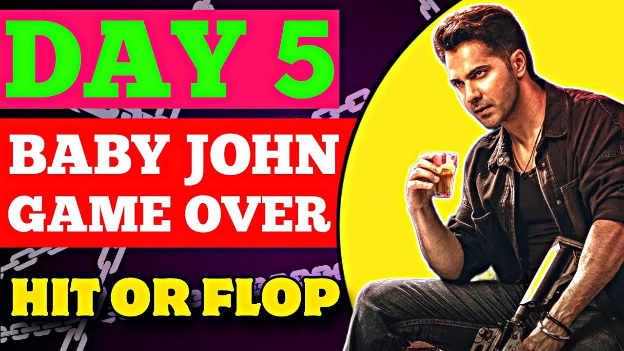 Baby John Box Office Collection | Baby John 5th Day Box Office ...