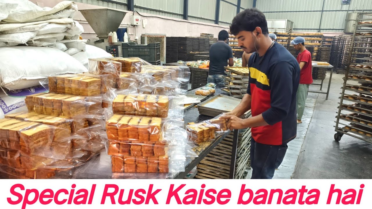 How To Make Special Rusk In Bakery|mein Rusk Kaise Banata Hai|Bakery My ...