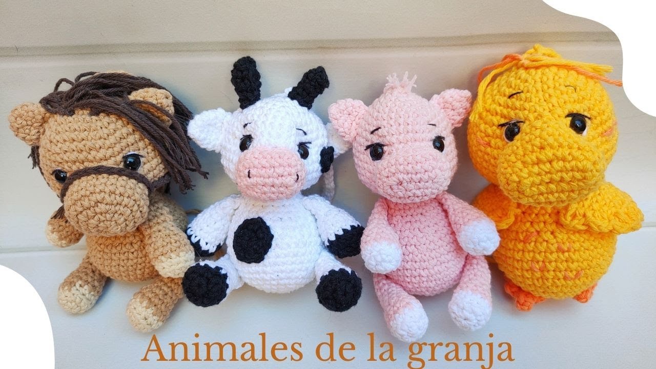 Patrones De Animales De Granja Amigurumi Gratis
