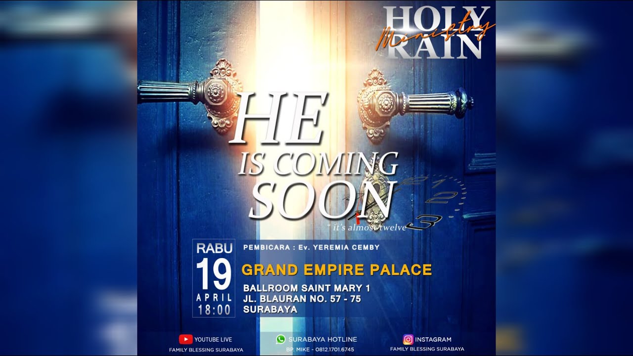 "You Lose Something to Gain & Fulfill Your Destiny" - HOLY RAIN ...