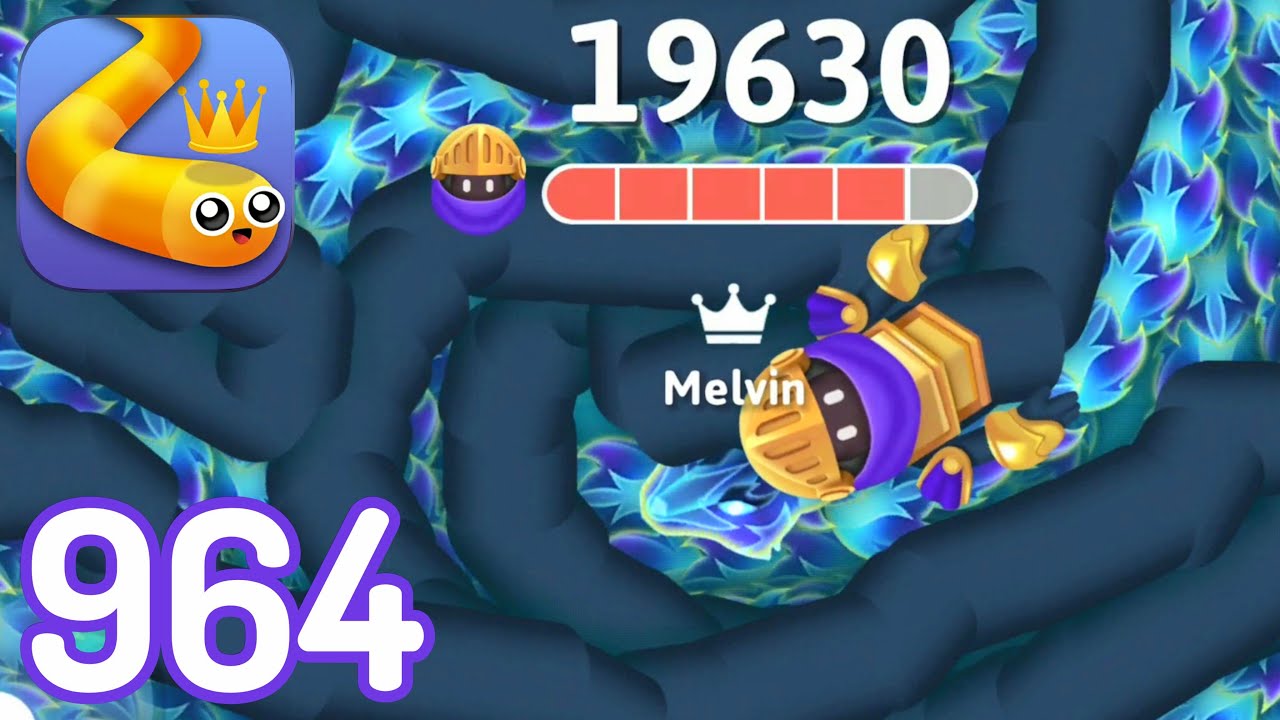 Snake.io-(Gameplay 964)-SIRIUS MORDISCO En FALL GUYS IN SNAKE.IO - YouTube