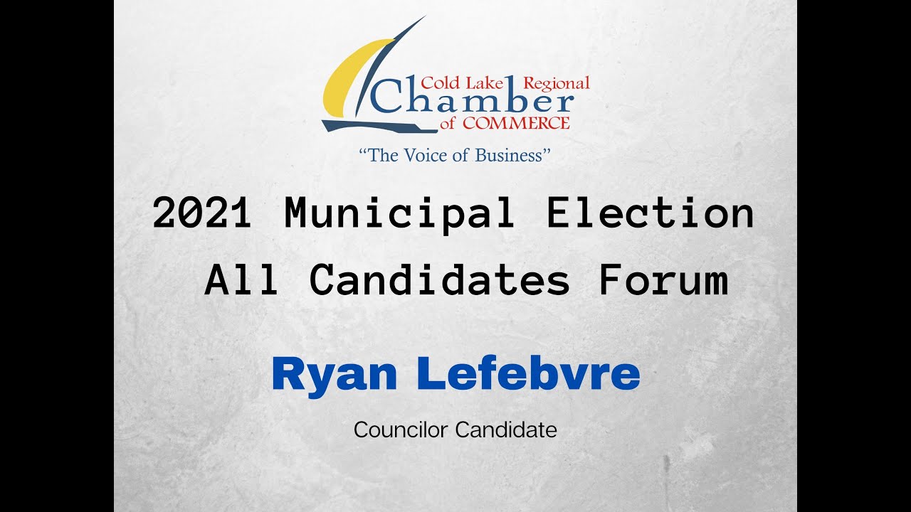 Councilor Candidate Ryan Lefebvre - YouTube