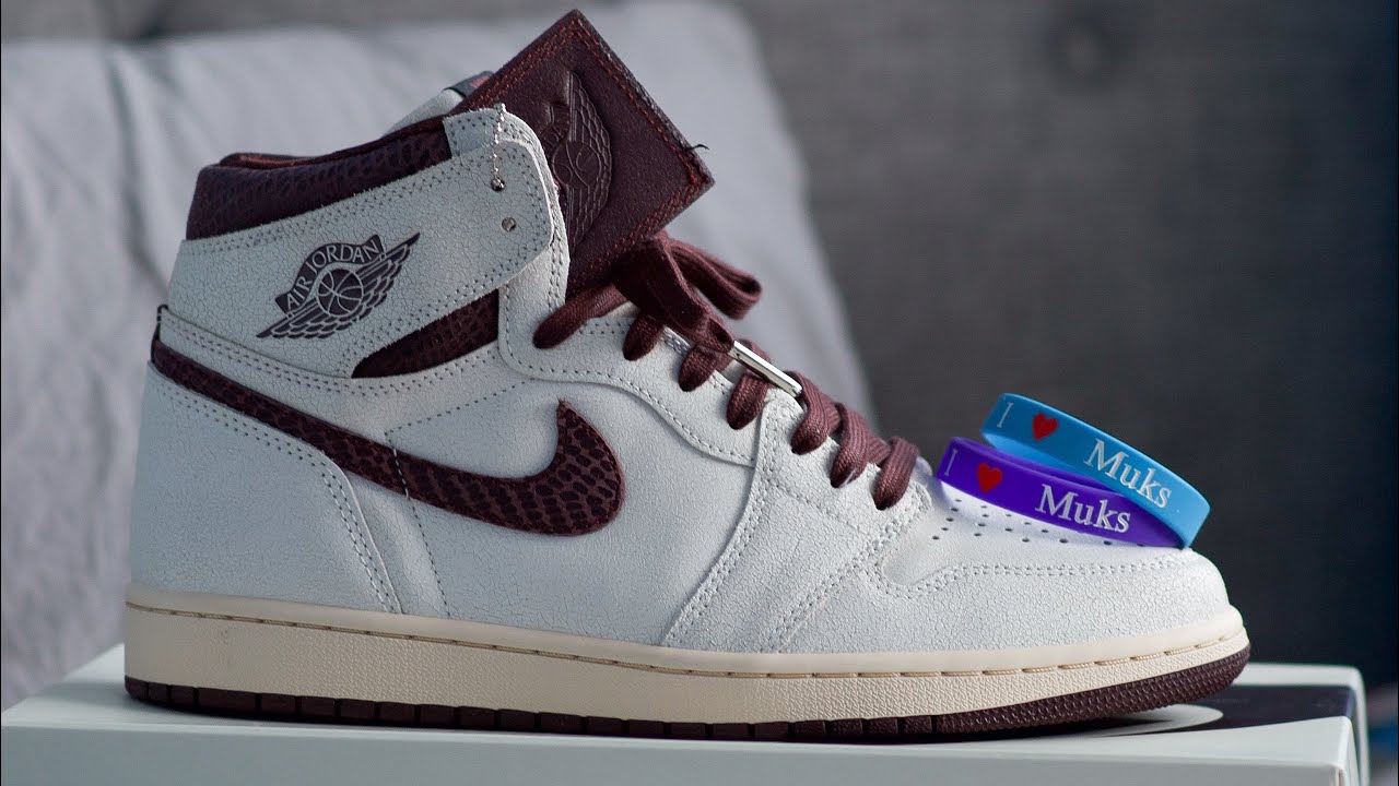 Solid UA SNEAKER YOU WONT BELIEVE ITS TRUE Air Jordan 1 Ama Maniere ...