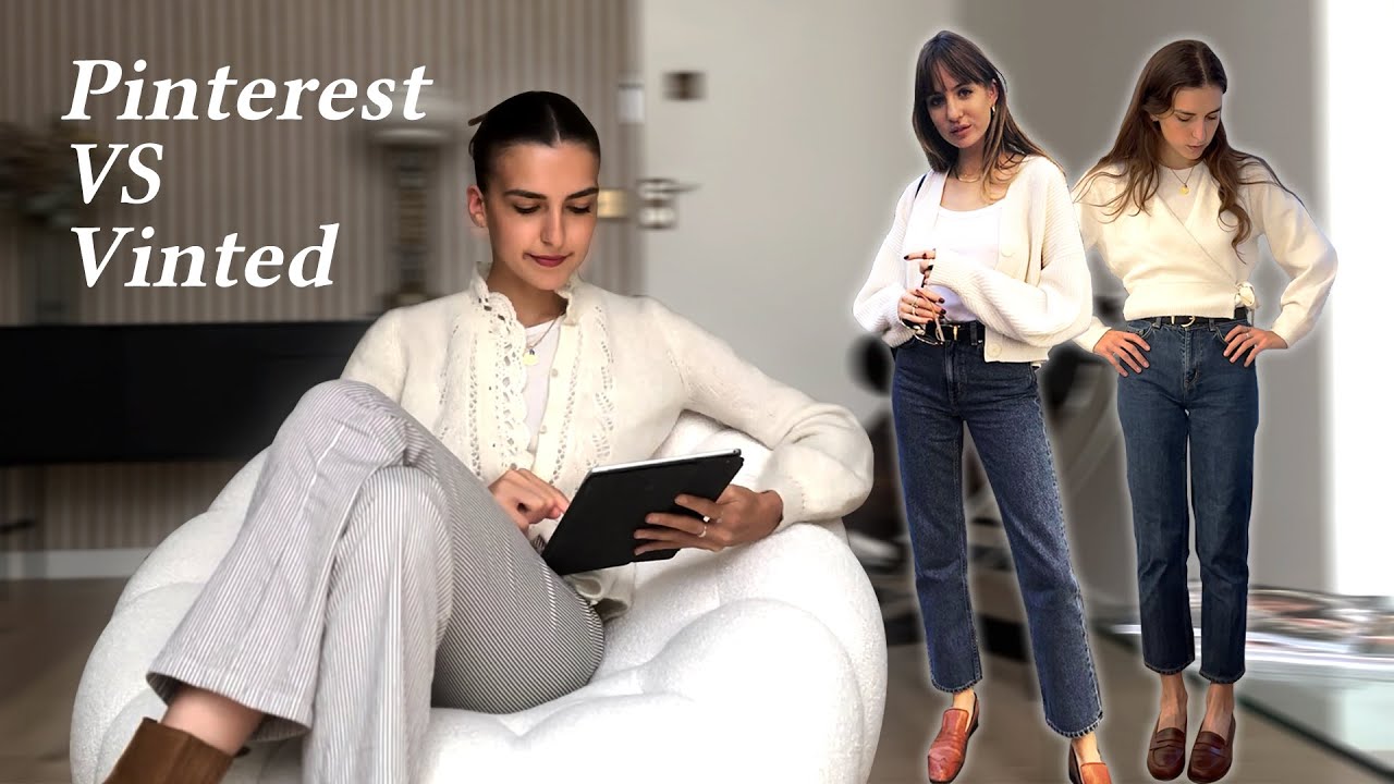 Je recrée 4 outfits avec Pinterest & Vinted - YouTube