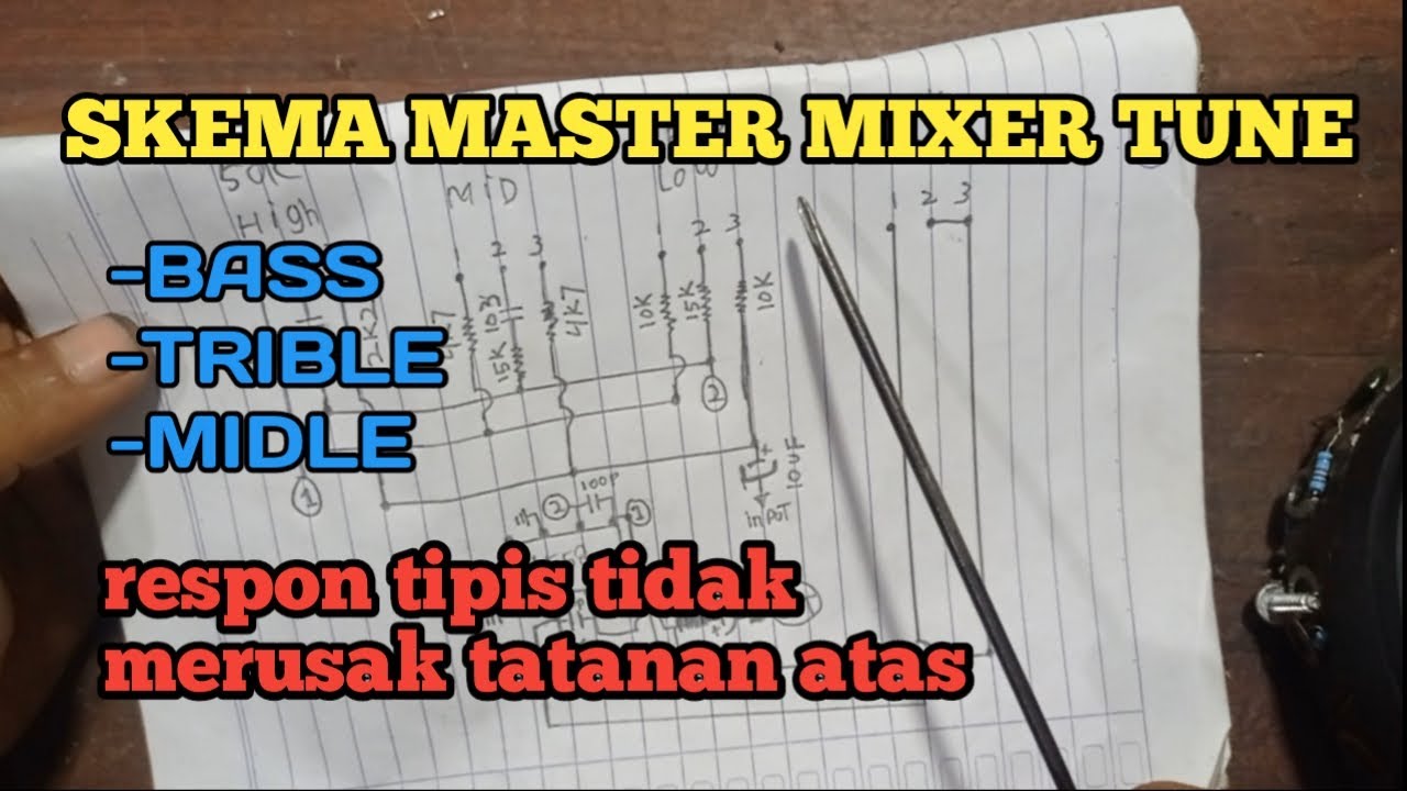 shere skema master mixer tune ... flat dan halus - YouTube