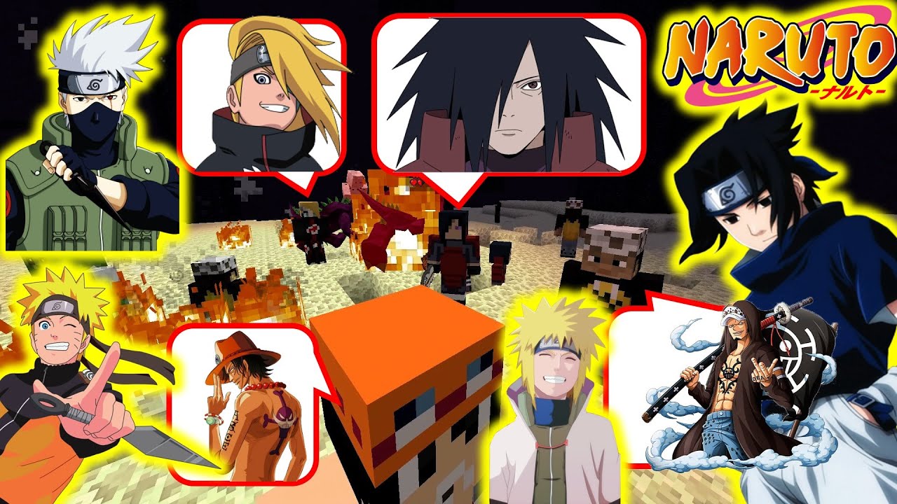 "GAK ADA SABURO ADANYA NARUTO, MADARA, KAKASHI, YONDAIME, ACE, SASUKE ...