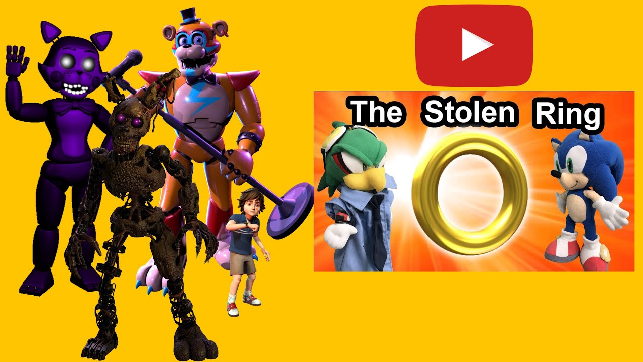 Glamrock Freddy Shadow Cindy Gregory & Burntrap Reacts To The Stolen ...
