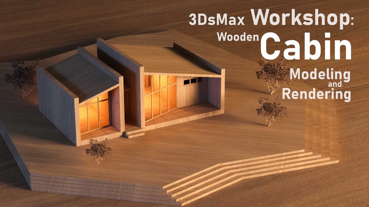 3DsMax tutorial : Modern Villa Modeling and Rendering workshop - YouTube