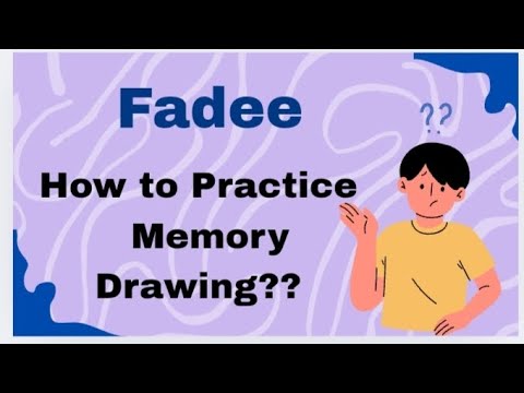 JNAFAU: How to practice Memory Drawing?Explained in Detail!Bfa|#jnafau# ...