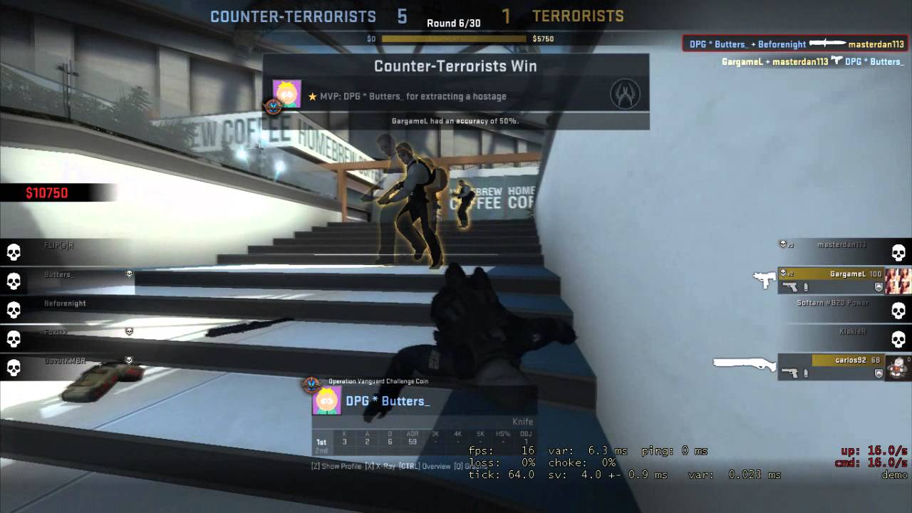 The most epic CS:GO hostage rescue EVER! - YouTube