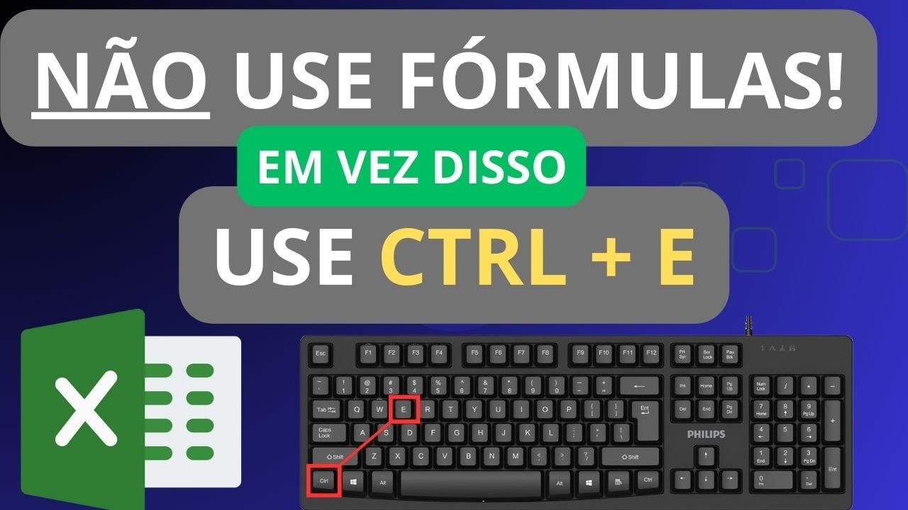 Dicas do Excel – No Excel é possível usar um atalho que resolve muita coisa - YouTube