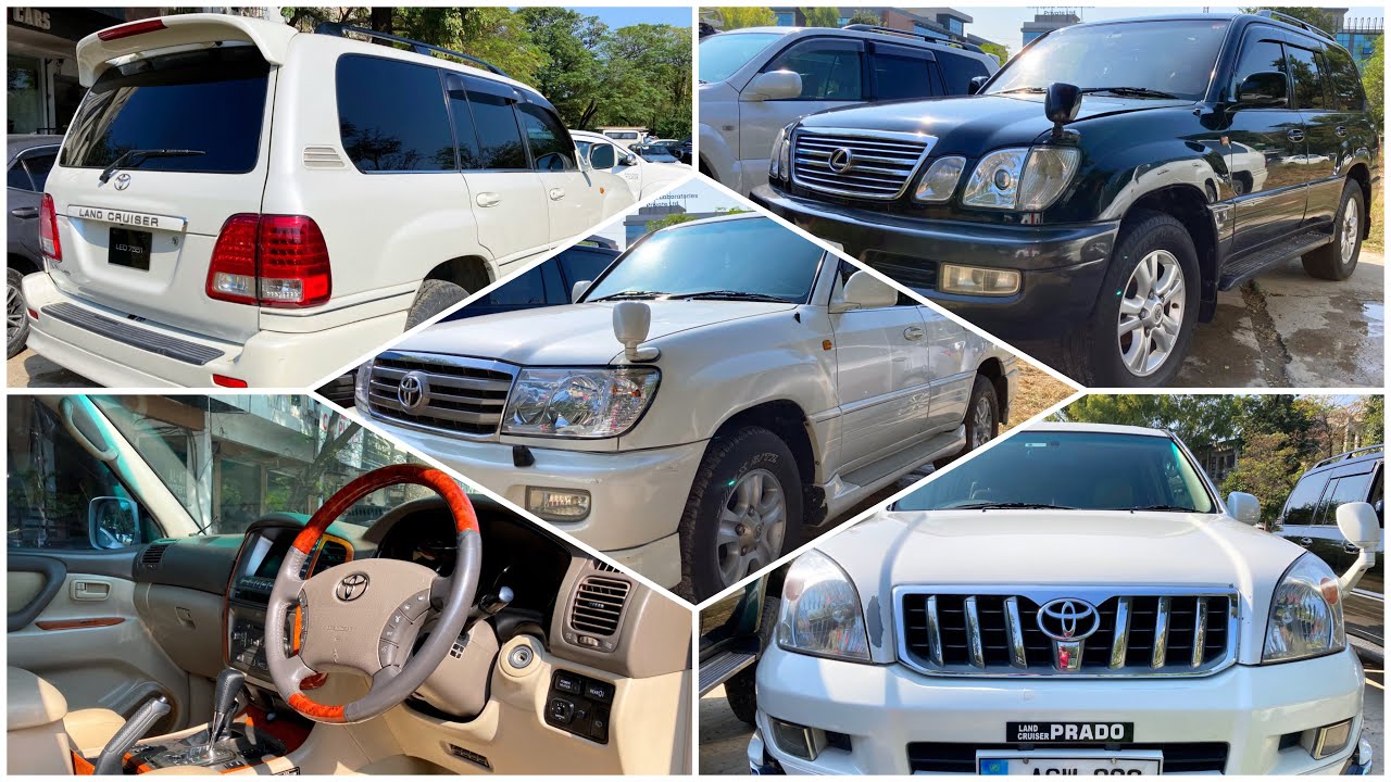 Toyota Land Cruiser, Lexus Lx 470 & Toyota Prado || Proper 4x4 Real Suv ...
