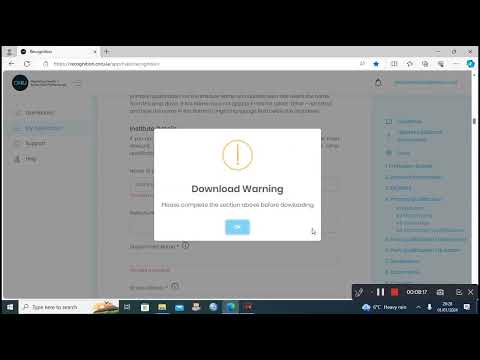 CORU application for Physiotherapist - YouTube