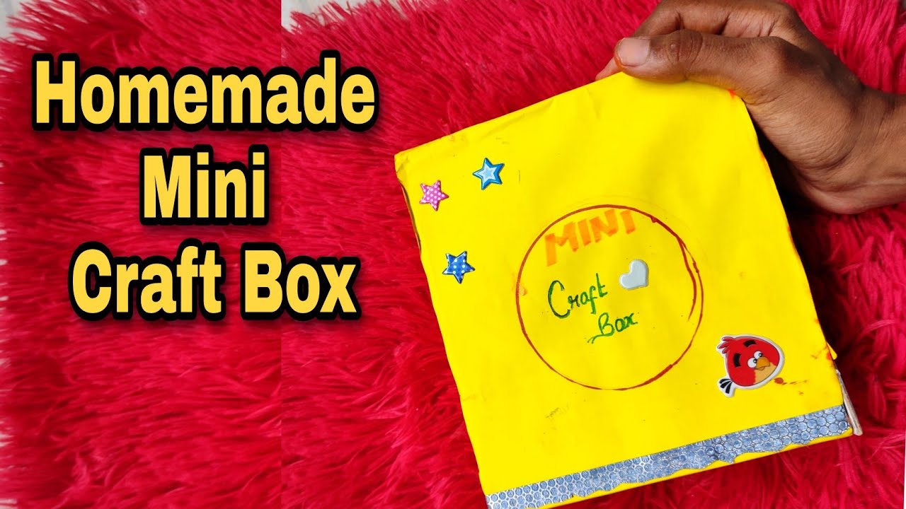 Homemade Mini Craft Box / DIY Craft Things - YouTube