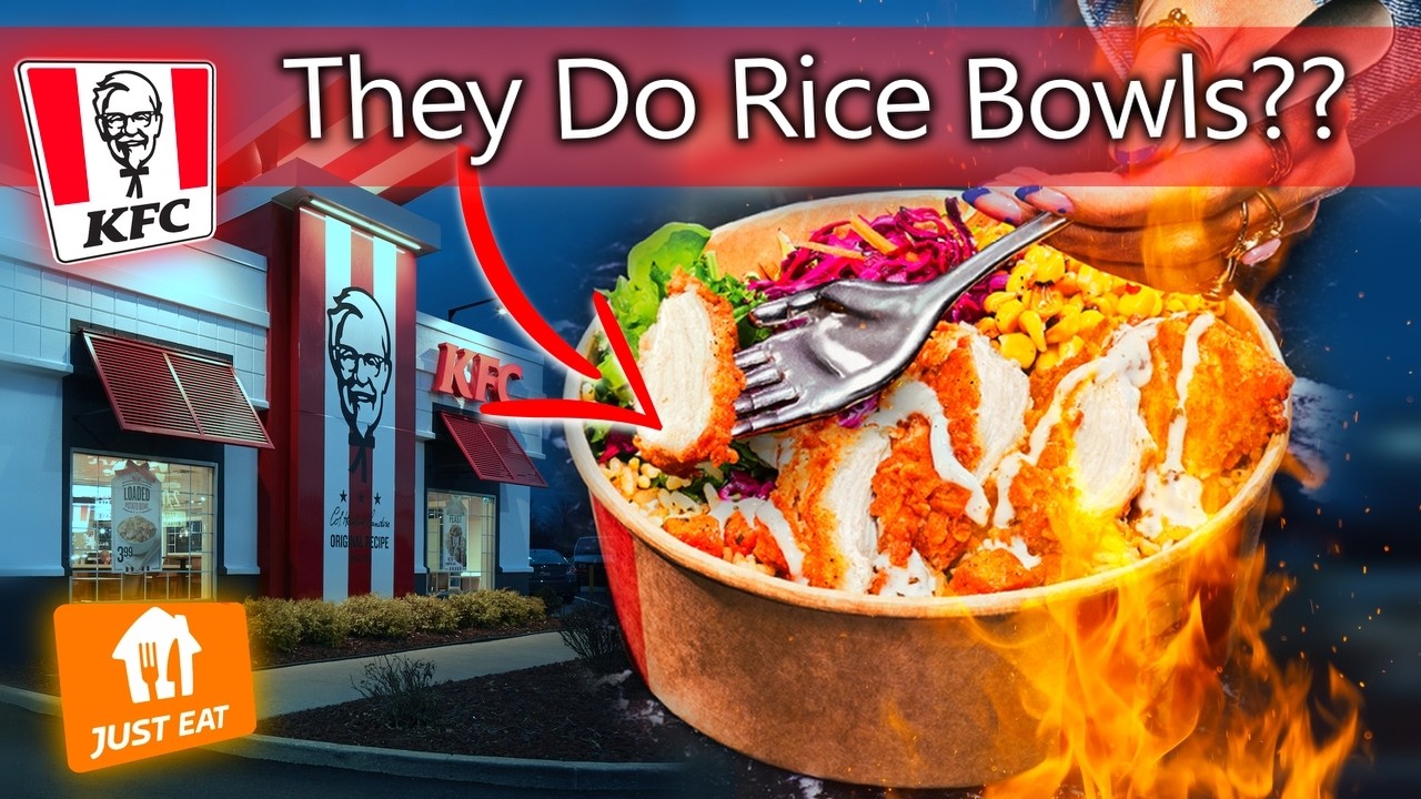 KFC Just Changed The GAME With Their New Rice Bowls! | Friday Food ...