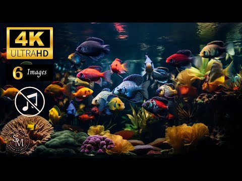 🦀 Vibrant Aquatic Life: AI-Generated Aquarium Life for TV Screens | 4K ...