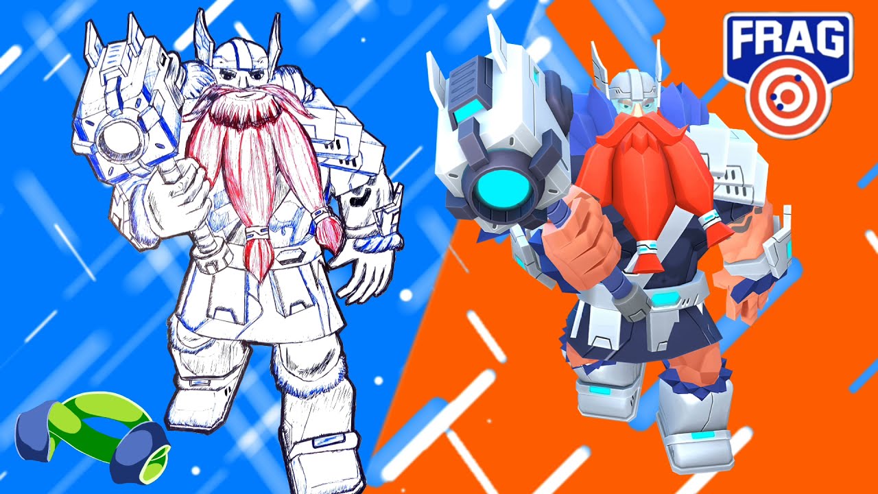 Drawing FRAG Pro Shooter's Rolaf | #fragproshooter #dreamyevo #drawing ...