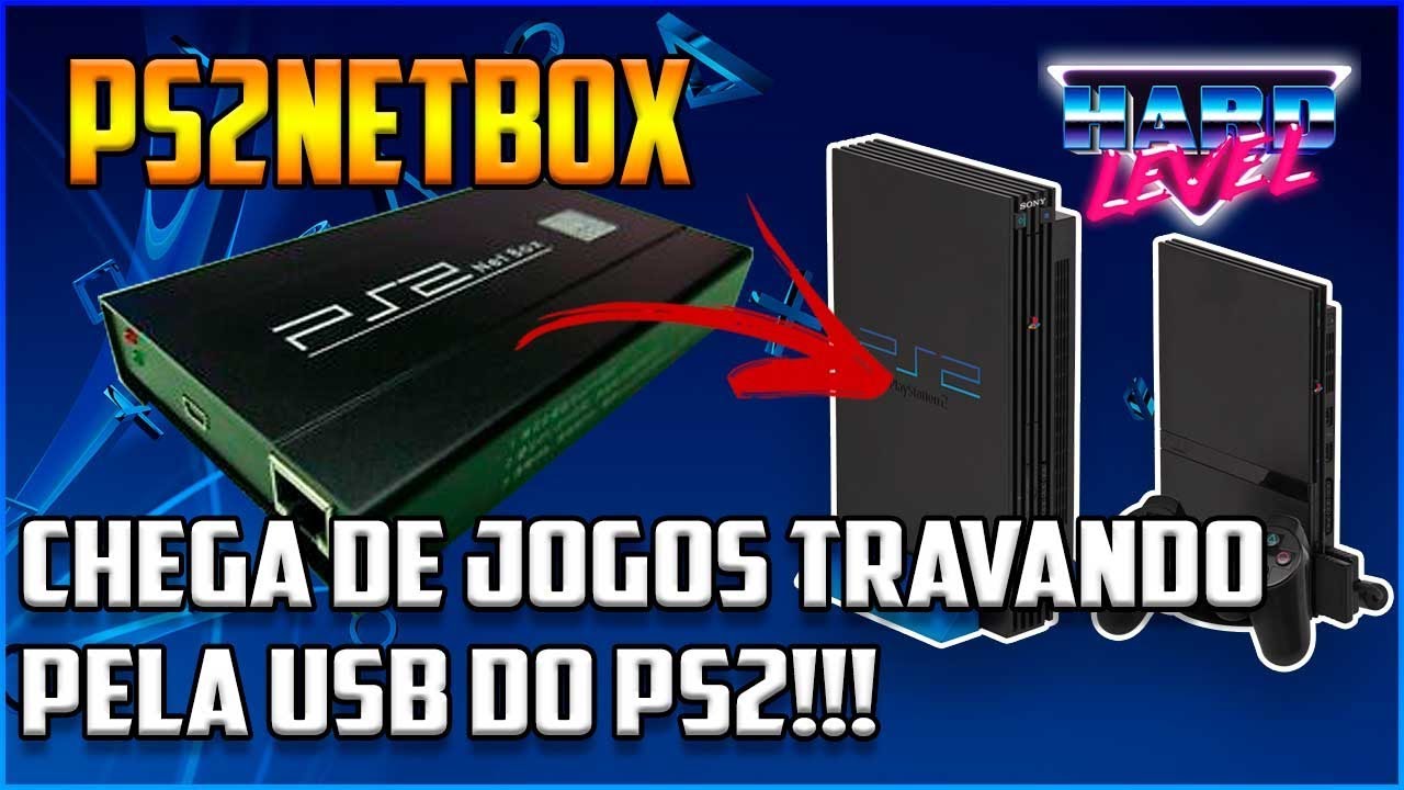 PS2NETBOX A MELHOR FORMA DE RODAR JOGOS NO PS2 SLIM! CHEGA DE JOGOS ...
