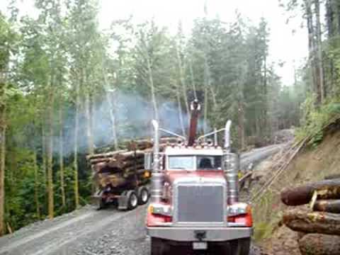 Kenworth Logging truck - YouTube