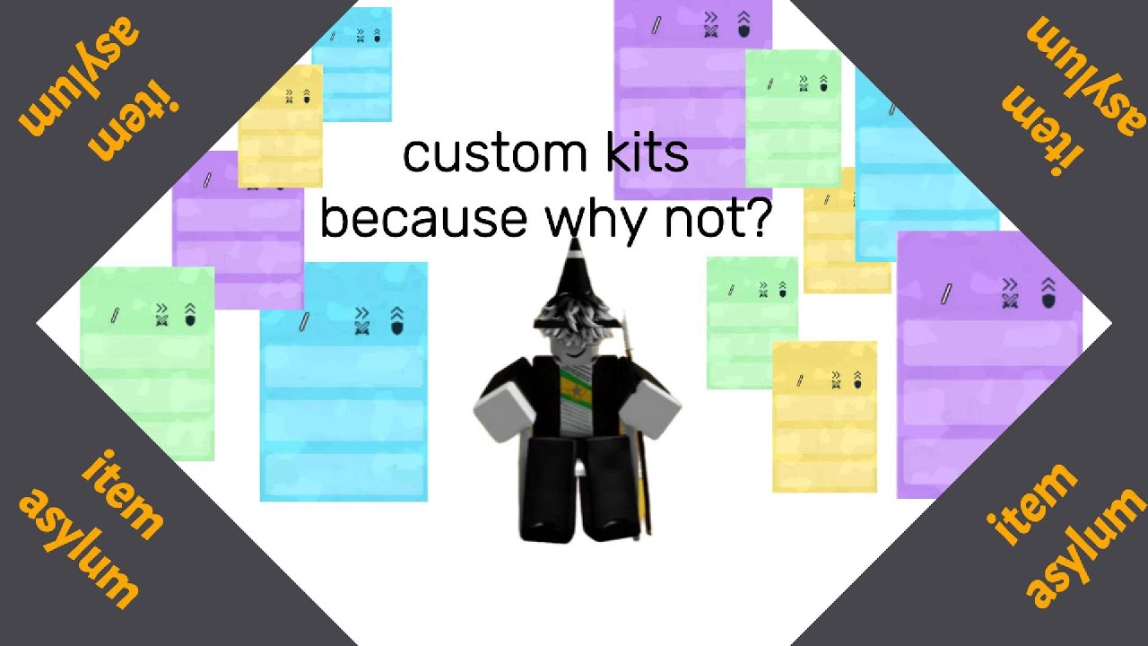 kindahappy's custom kits! | item asylum - YouTube