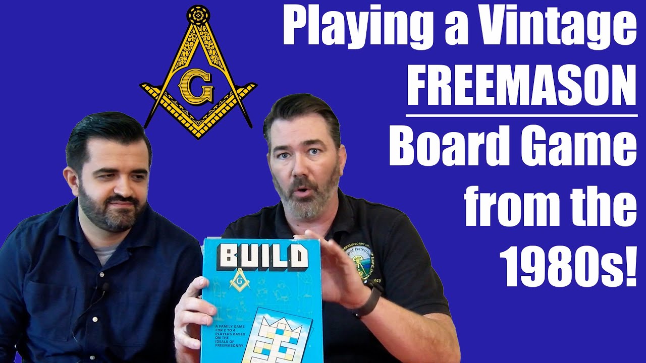 Freemasons Unboxing & Playing a VINTAGE Masonic Board Game from the 80s ...