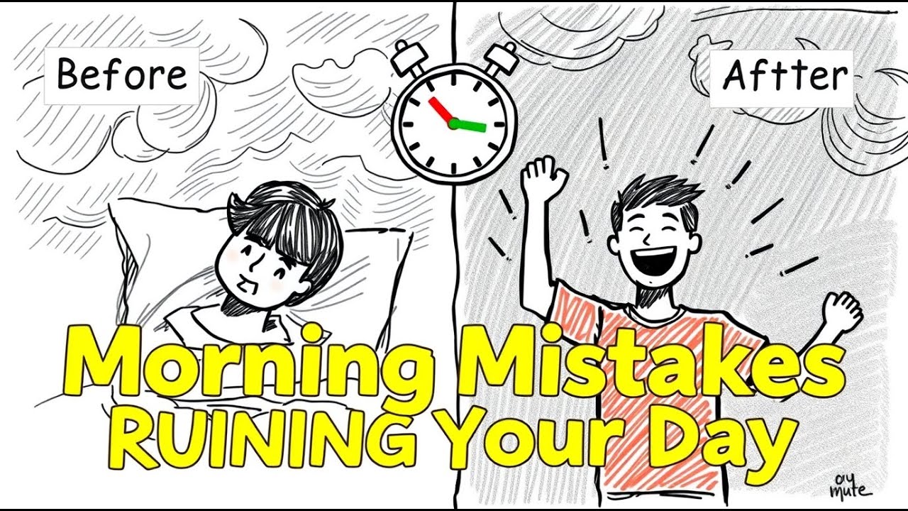 5 Morning Routine Mistakes That Are Ruining Your Day - YouTube