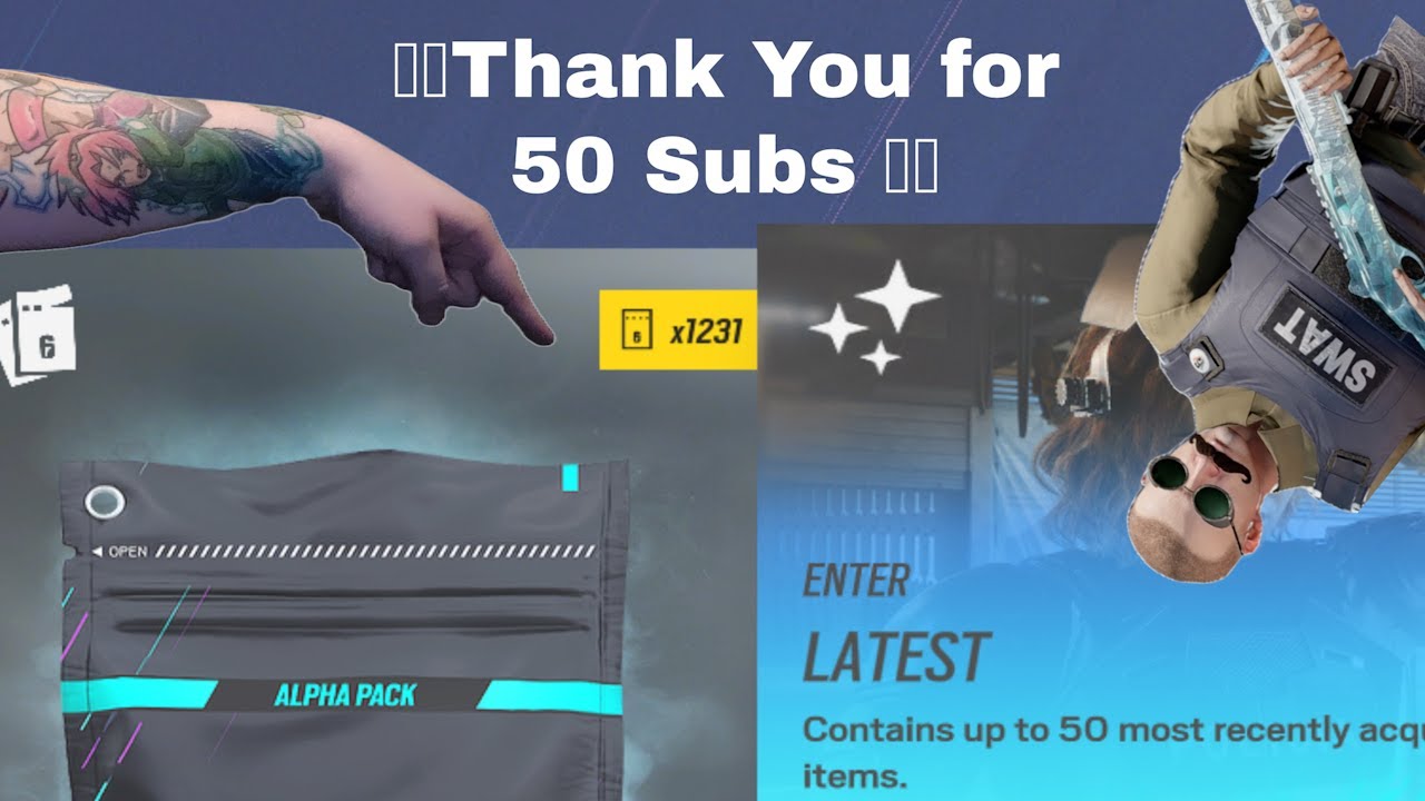 Tom Clancy's Rainbow Six Siege Alpha Pack Opening - YouTube