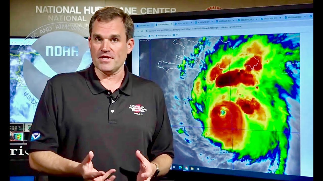 Afternoon Update on Hurricane Beryl from NHC in Miami, FL (July 2, 2024 ...