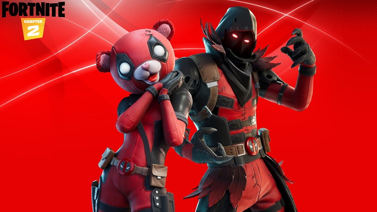 CUDDLEPOOL AND RAVENPOOL SKINS GAMEPLAY (FORTNITE CHAPTER 2 SEASON 4 ...
