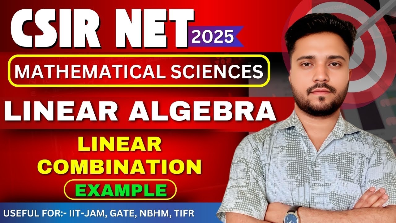 Linear combination example | vector space linear combination example ...