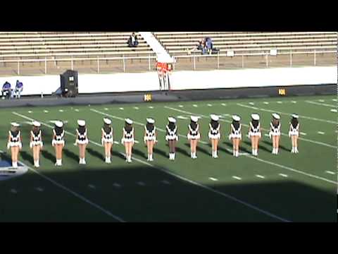Apache Belles Homecoming Kick Routine 2011 - YouTube