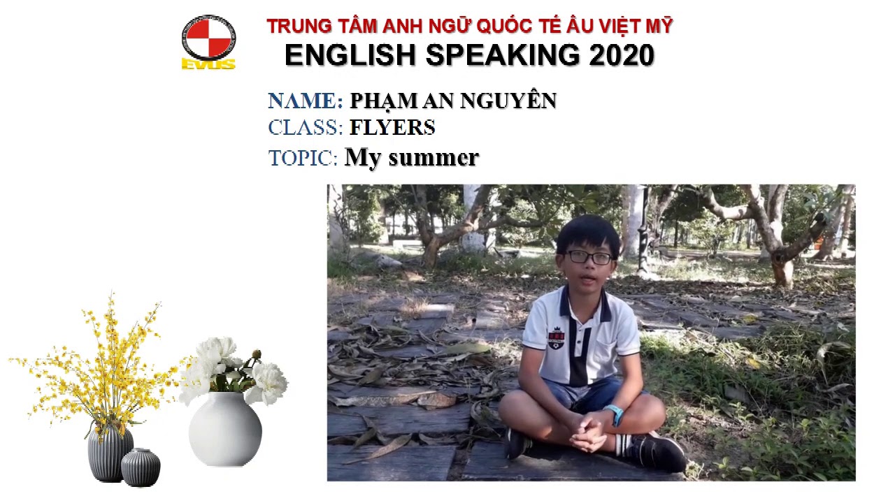 EVUS 406 FLYERS 1A II PHẠM AN NGUYÊN - 11T - YouTube