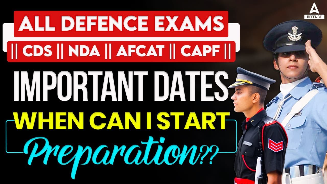 CDS || NDA || AFCAT || CAPF | Ultimate Guide to Defence Exams ...