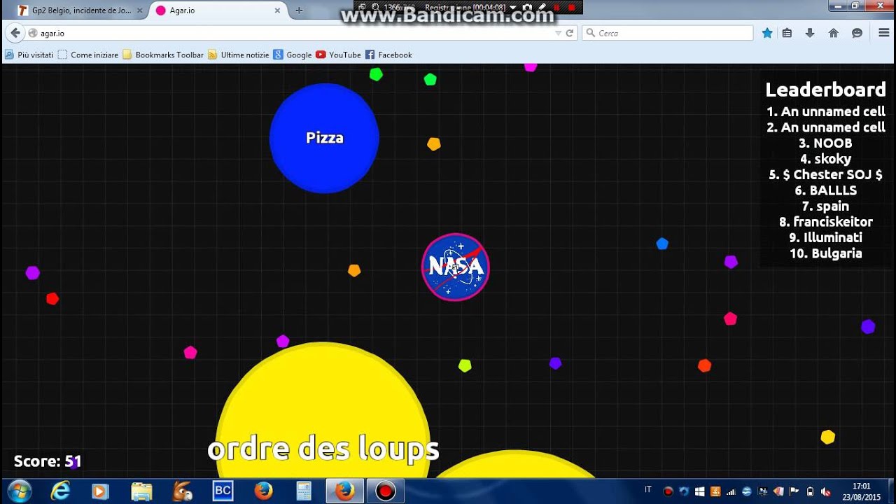 Agar.io online :) By Andry001 - YouTube