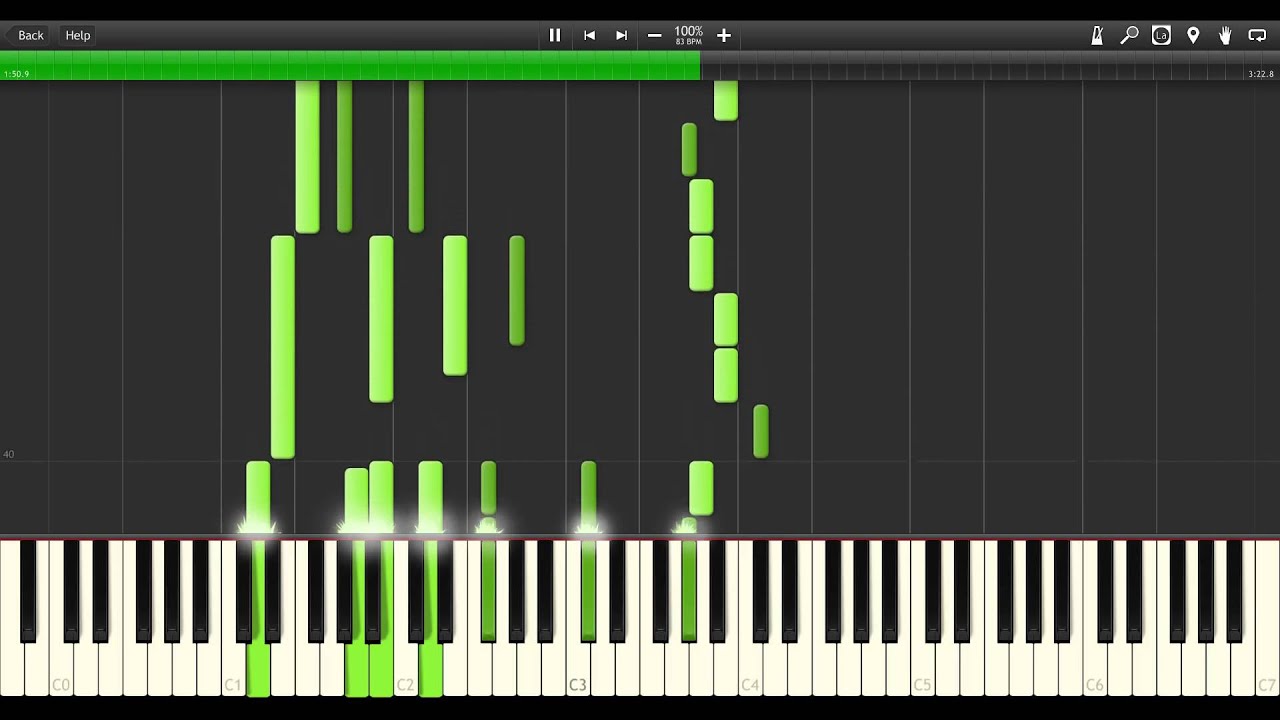 BABYMETAL Piano - 紅月 Akatsuki Piano Arrangement by Oturan219 (Synthesia ...