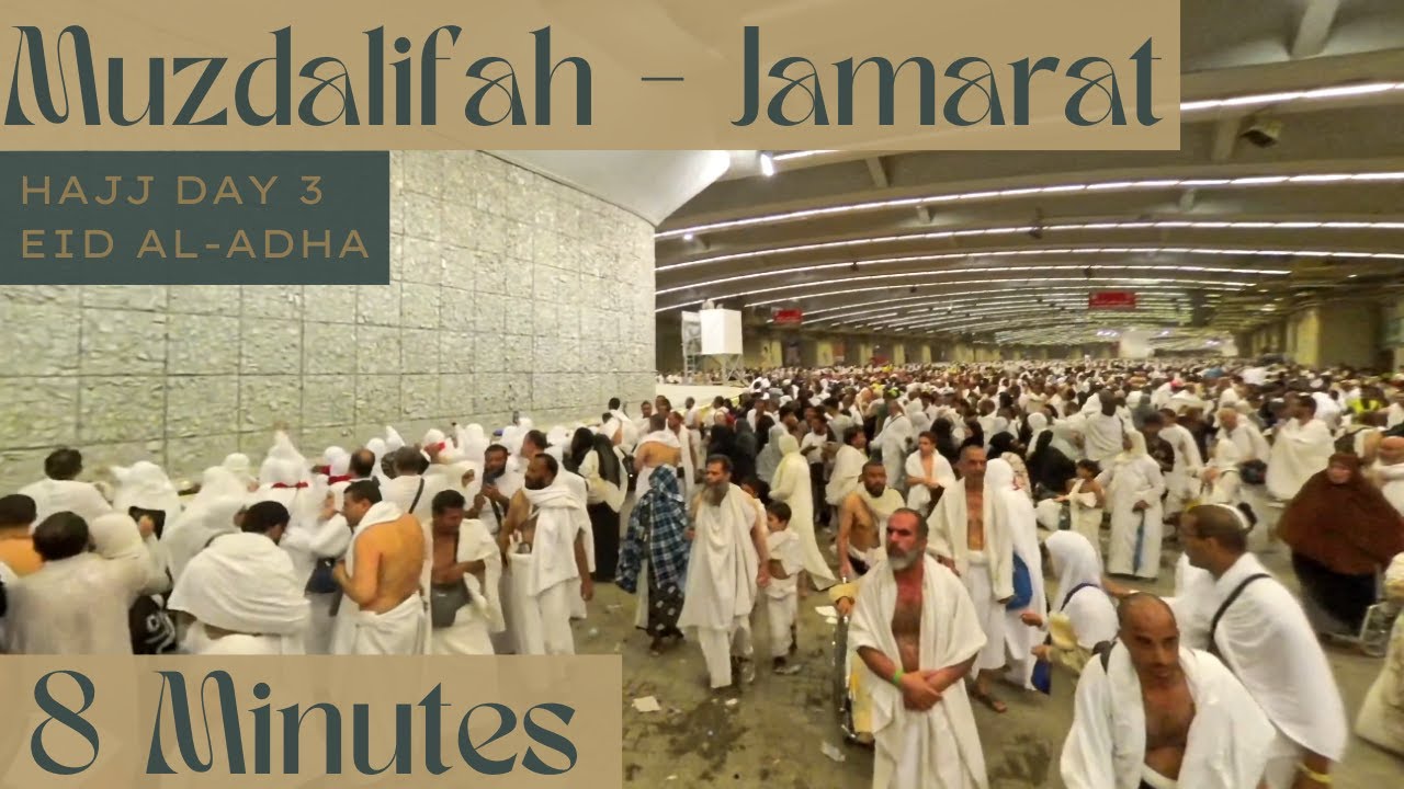 Beat the Heat: Departure from Muzdalifah to Mina Jamarat Via Mashaer ...