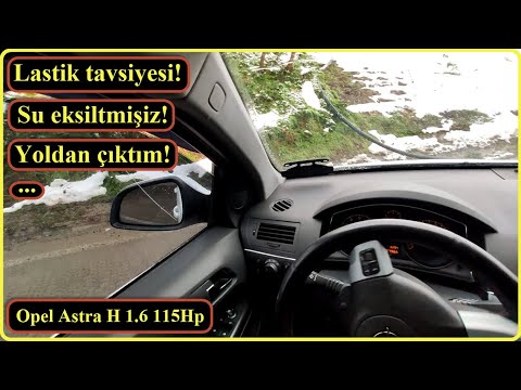 Opel Astra H || Yoldan Çıktım! Arabada Su Kalmamış!