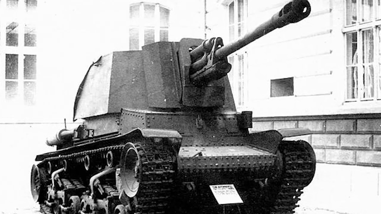 Легкий танк LT vz35 - YouTube